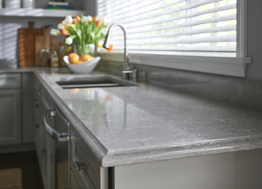 LX Hausys _Viatera Lento Kitchen